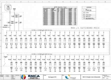 Electrical-One-Line-Drawings - Welcome to EMCA | Turnkey Solutions